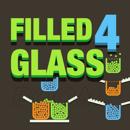 Filled Glass 4 Colors - Play Now at Explode Games | (2025 Release)